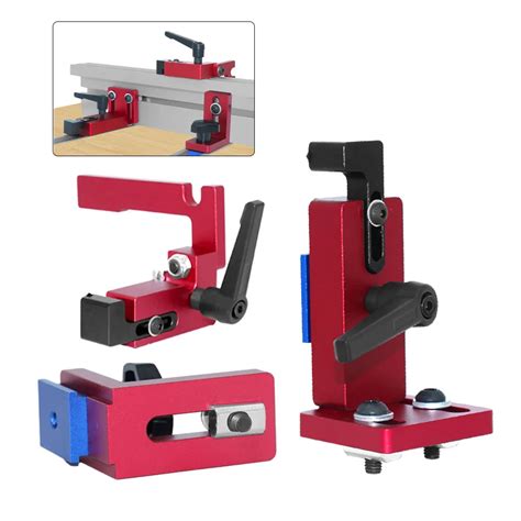 Woodworking Miter Track Stop Router And Table Saw Fence Connector Aluminium Track Stopper