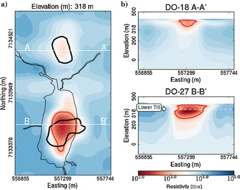 Figure 4 From Inversion Of Airborne Geophysics Over The Do 27 Do 18