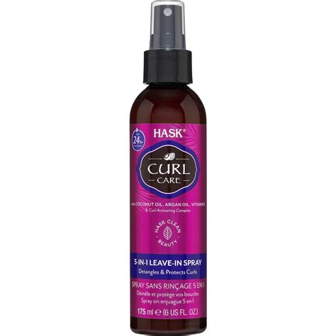 Hask Curl Care 5 In 1 Leave In Spray 175ml Woolworths