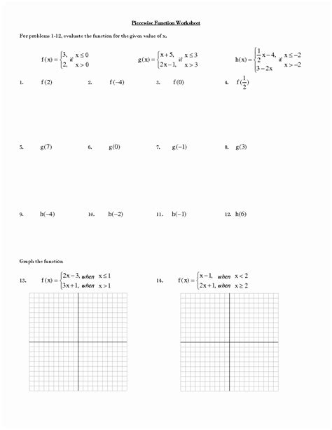 50 Evaluating Functions Worksheet Pdf Chessmuseum Template Library