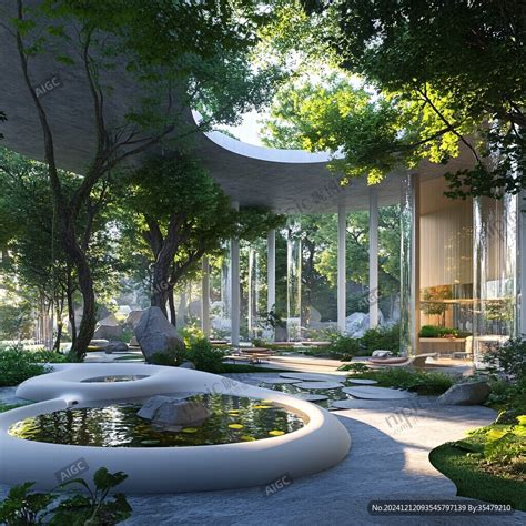 Ai创作图高端园林设计 热带雨林庭院设计素材 森林会客厅 园林设计建筑设计 园林休息区设计 高清庭院效果图 园林设计效果图设计 禅意花园设计 别墅庭院3dsmax 高清庭院设计 庭院梦想 园林
