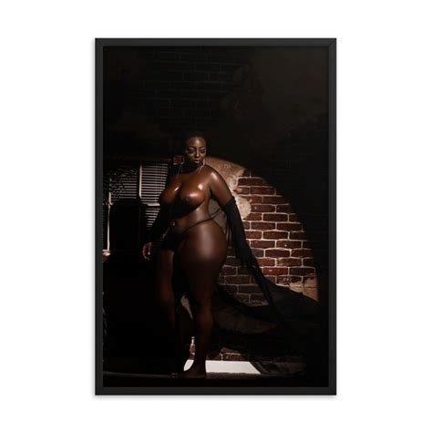 Black Nude Art — The Epitome Of A Black Woman