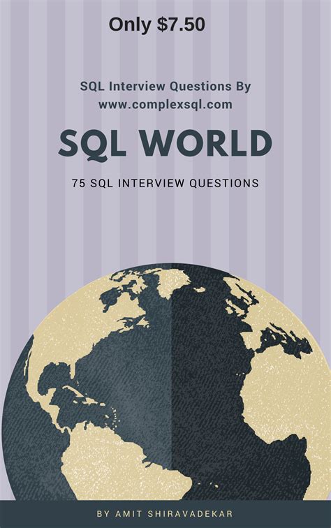 SQL Interview Book SQL WORLD SQL IN TE RV IE W QUE STION S SQL Interview Questions By Studocu