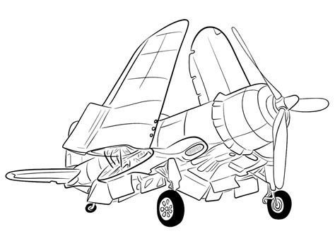 Planes Skipper Drawing