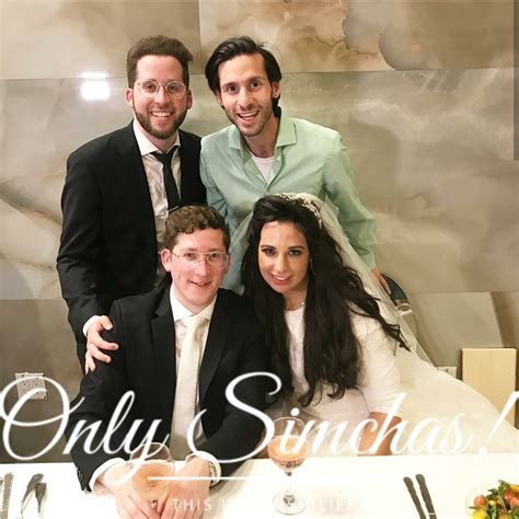 Wedding Of Aidy Markovitz And Dovid Weingarten Only Simchas