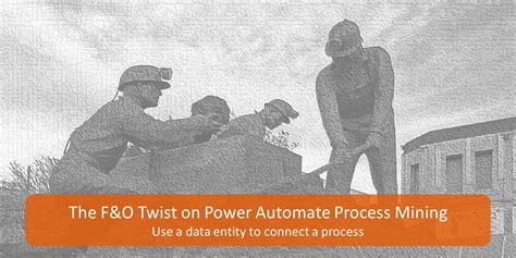 The Fando Twist On Process Mining Use A Data Entity To Connect A