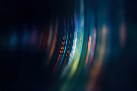 Premium Photo Diffraction Grading Effect Overlays Prismatic Color Blurred Light Refraction
