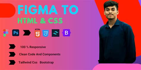 Convert figma to responsive html, css by Al_zinan | Fiverr