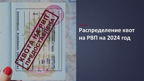 Квота на РВП на 2024 год