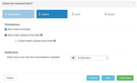 Version 12 Share Wizard In Web Client Cerberus Ftp Server