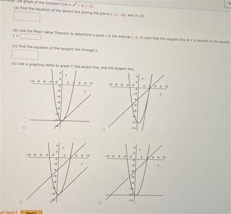 [answered] the graph of the function f x x2 x 12 a find the equation of