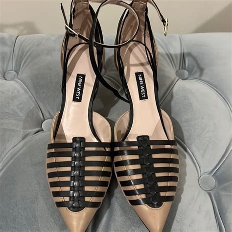Nine West Shoes New Nine West Shoes Tan And Black Poshmark