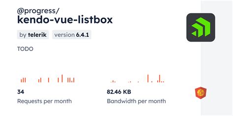 progress kendo vue listbox cdn by jsdelivr a cdn for npm and github