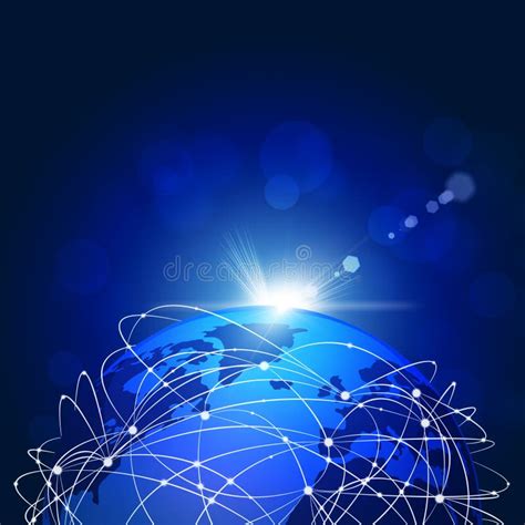 Web Technology Concept Stock Illustration Illustration Of Internet