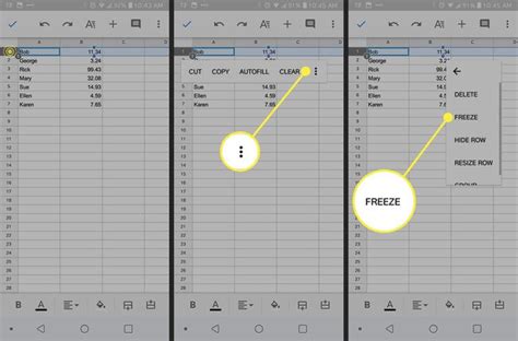 How To Freeze And Unfreeze Rows Or Columns In Google Sheets