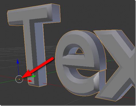 Creating Text In Blender