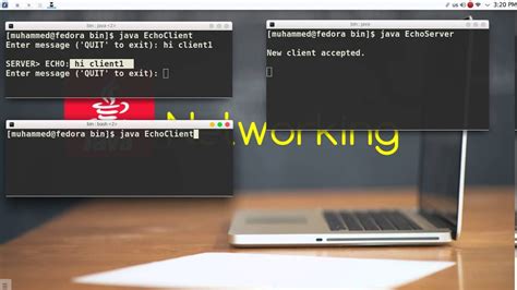 82 Java Networking Socket Server With Thread Youtube