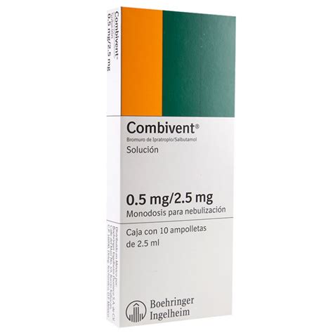 Combivent Solución Para Nebulizar