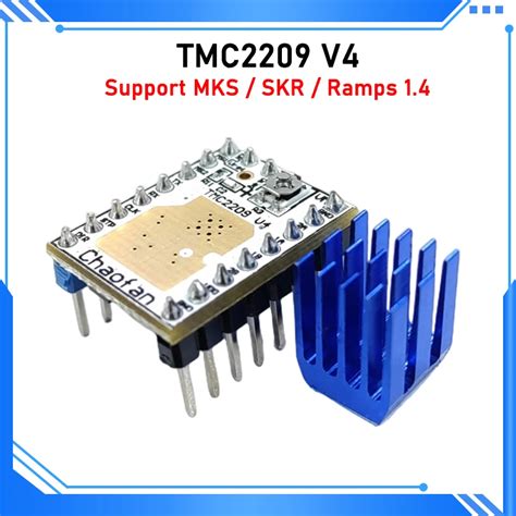 Tmc2209 V4 Stepstick Stepper Motor Driver Module Super Silent 3d