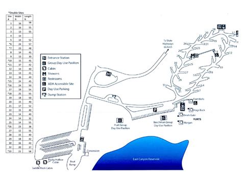 Utah State Park Maps Dwhike