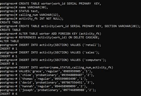 Postgresql Add Foreign Key