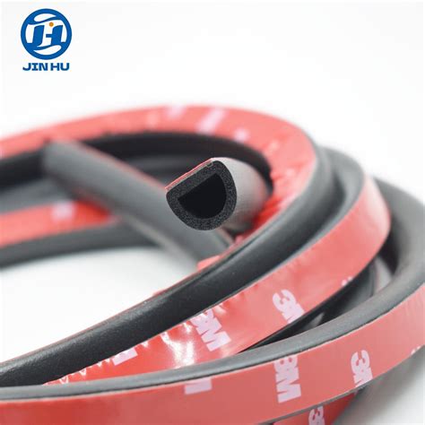 Noise Proof Buffer Rubber Seal Strip For Car Machine Buildings Epdm