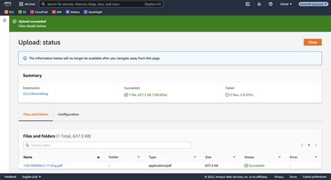 email notification using sns and s3 event notification when object is