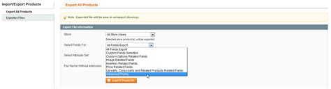 Products Data Migration From Magento To Magento Export Magento Products And Import In