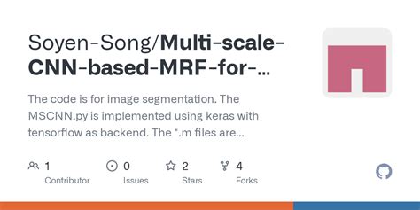Multi Scale Cnn Based Mrf For Image Segmentationmrfpostprocessing