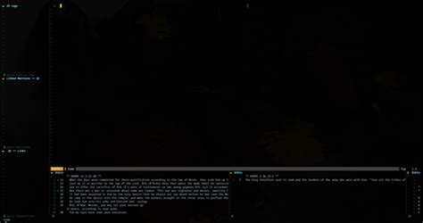 wrote bible nvim plugin for those would like to lookup bible verses on