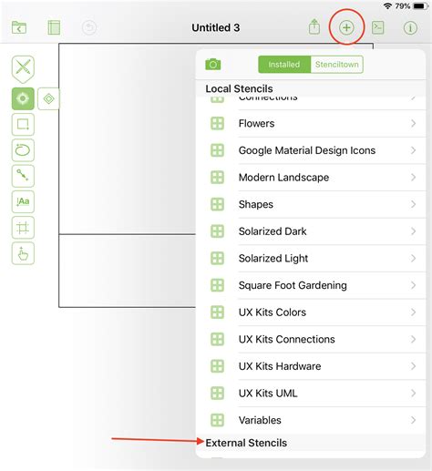 Custom Stencils Omnigraffle For Ios The Omni Group User Forums