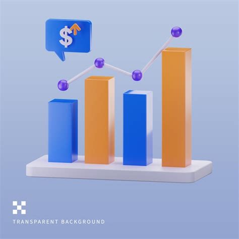 Premium Psd Psd Analytics 3d Illustration