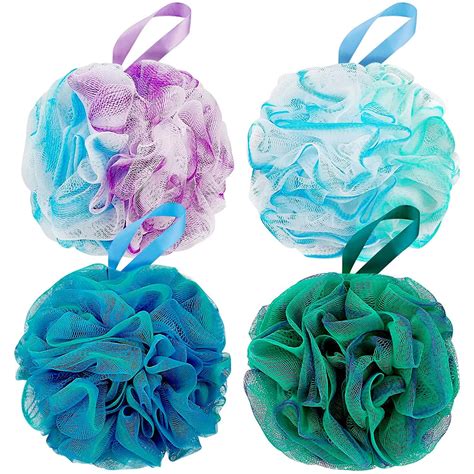 Shower Puff Loofah 75g Pcs Extra Large Shower Puffs Shower Sponge