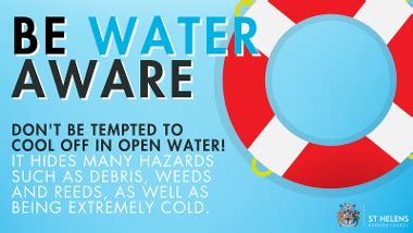 Safety Around Open Water St Helens Borough Council