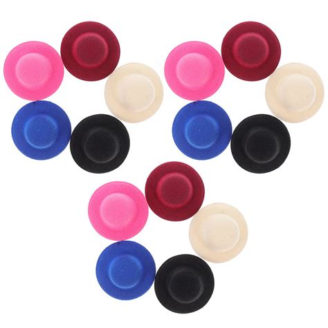 30 Pcs Small Hat Top Hat Ornament Diy Craft Hats Photo Prop Mini Hats