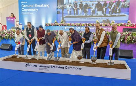 Tata Projects To Construct Micron Techs Chip Assembly Plant In Gujarat Et Infra