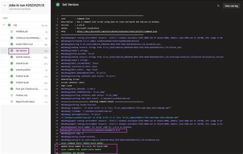 Docker Azure Devops Published Net7 Webapi Using Nerdbank