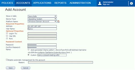 How To Create And Configure CyberArk Account For The Integration