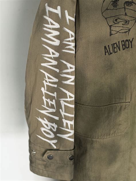 Wizzard X Cyberdyne Mods Coat Alien Boy Wizzard Official Online Store