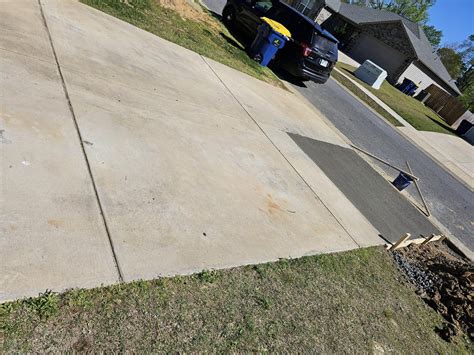 Driveway Patch Color Rconcrete