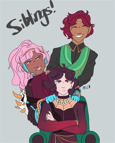 Sibling Dynamics By Mushroomsoupcat On Deviantart