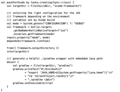 Difference Between Framework Generated From Packforxcode Task And