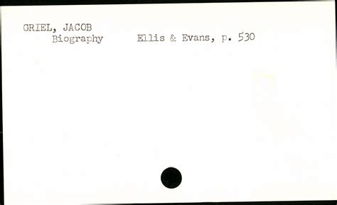 Griel Jacob Mennonite Life