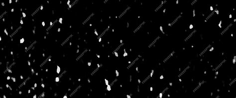 Premium Vector Flying Dust Particles On A Black Background Abstract Real Dust Floating Over