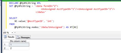 Select Multiple Values From XML In SQL Server Stack Overflow