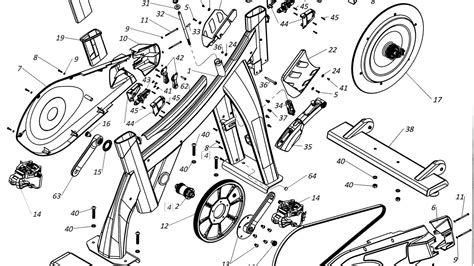 Comprehensive Spin Bike Parts Diagram For Easy Maintenance And Repairs