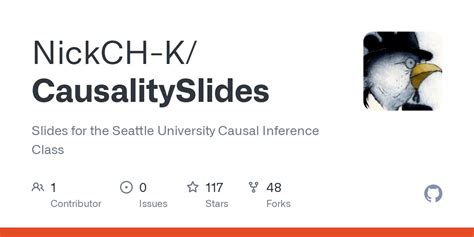 Github Nickch K Causalityslides Slides For The Seattle University Causal Inference Class