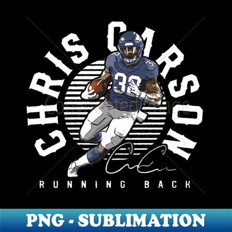 Chris Carson Seattle Emblem Special Edition Sublimation Pn Inspire Uplift