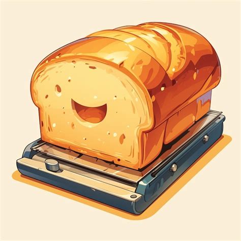 Premium Vector Electric Bread Slicer With Adjustable Thickness Guide