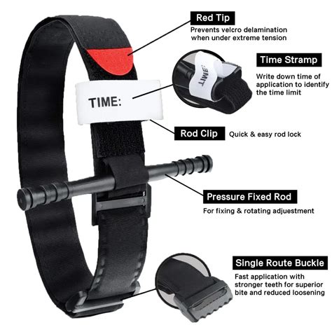 Anthrive 12pcs Trauma Refill Kit Med Pack Emergency First Aid Stop